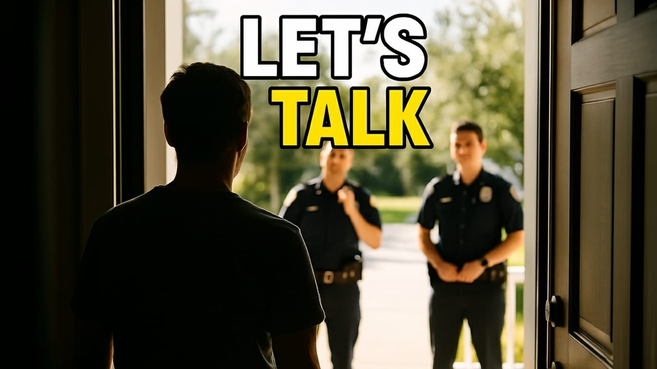 Video: Cops at the Door: 5 Rules to Protect Yourself!!! | The Hammer ...